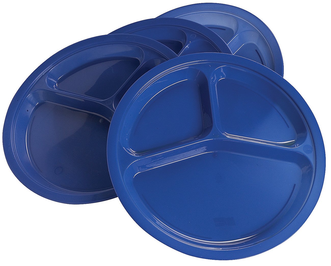 United Solutions Round Divided Plate - Shop Plates at H-E-B