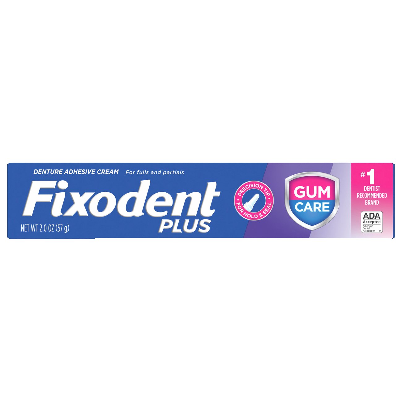 Fixodent Plus Denture Adhesive Cream - Shop Denture care at H-E-B