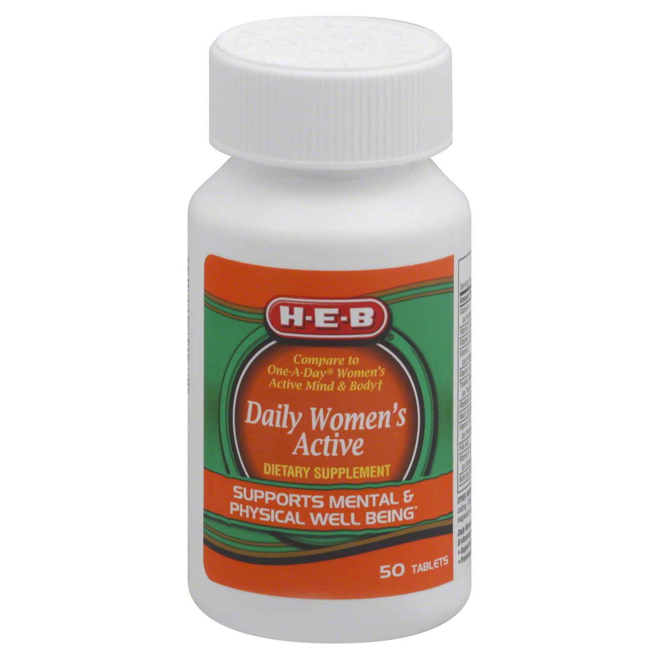 H-E-B Daily Women's Active Tablets - Shop Vitamins & Supplements at H-E-B