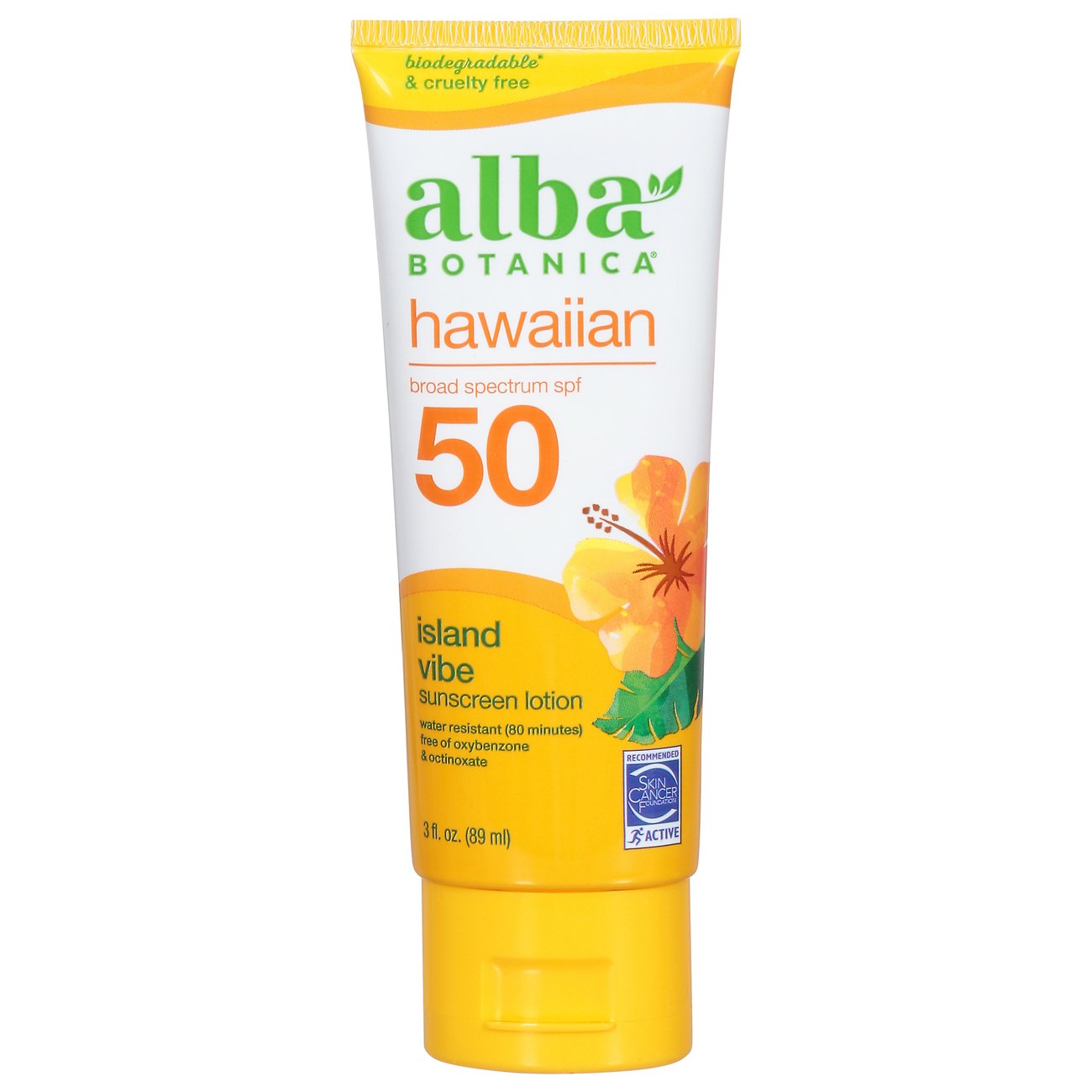 Alba Botanica Hawaiian Sunscreen Lotion SPF 50 - Island Vibe - Shop ...