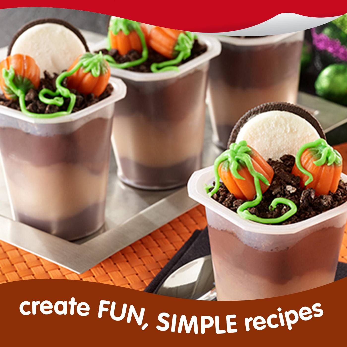 Snack Pack Chocolate Vanilla Pudding Cups - Shop Pudding & gelatin at H-E-B