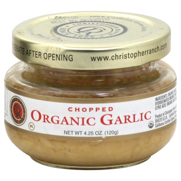 Fresh Chopped Organic Garlic - Shop Herbs & spices at H-E-B