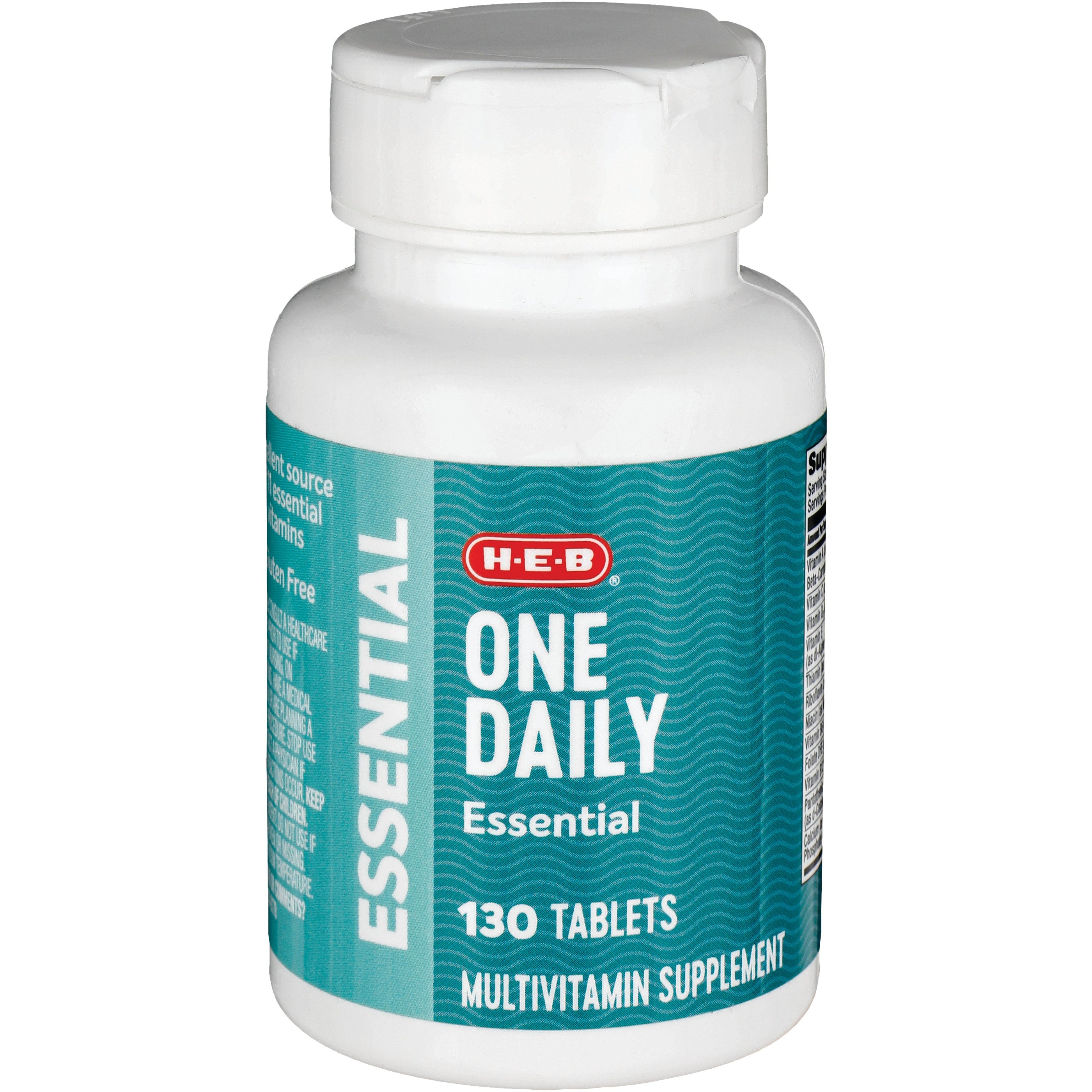 H-E-B One Daily Essential Multivitamin Tablets - Shop Multivitamins at ...