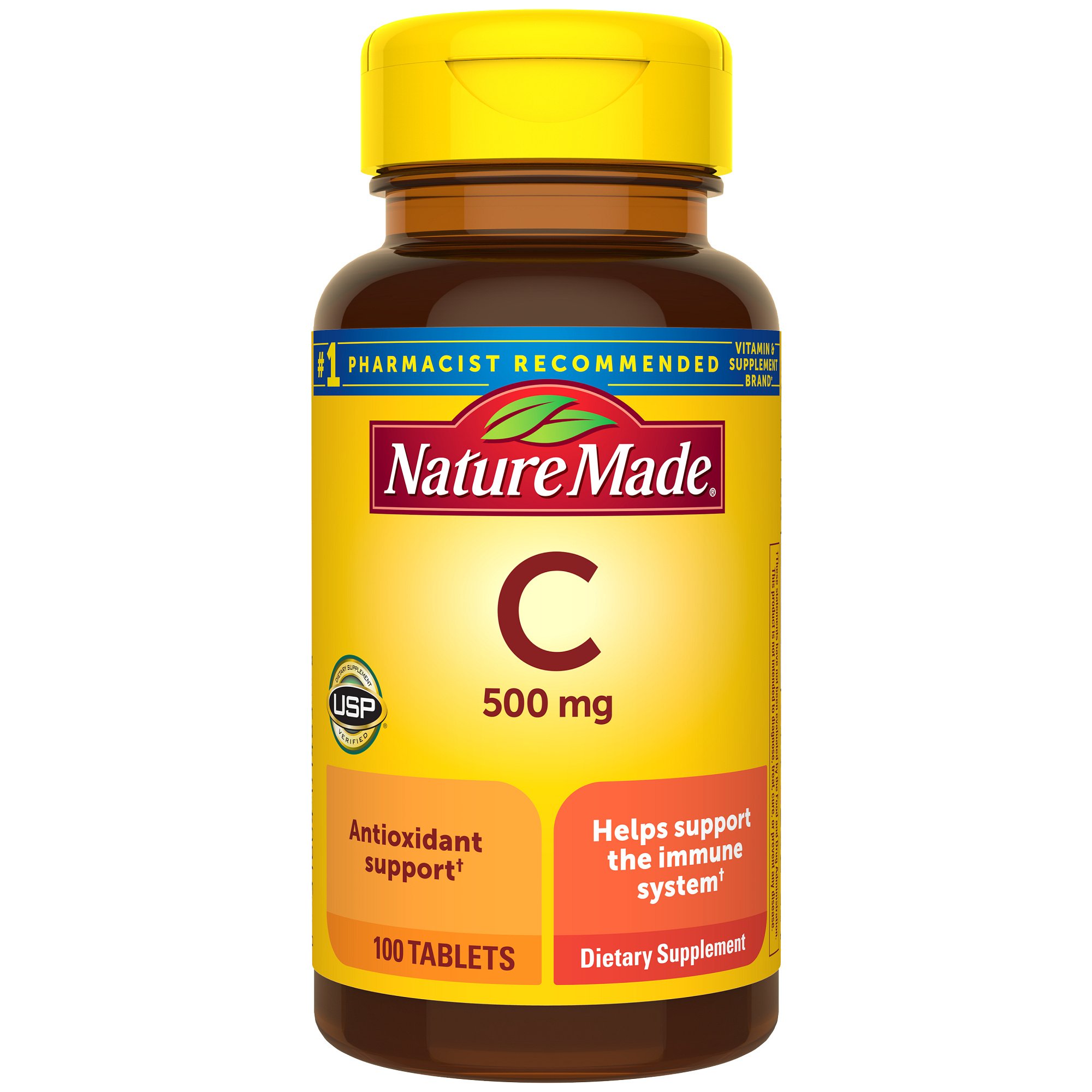 Nature Made Vitamin C 500 mg Tablets - Shop Vitamins A-Z at H-E-B