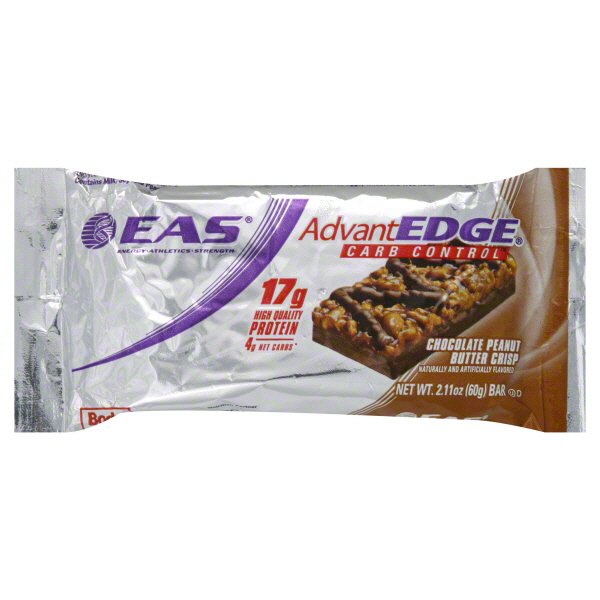 EAS AdvantEdge Carb Control Chocolate Peanut Butter Crisp Bar - Shop ...