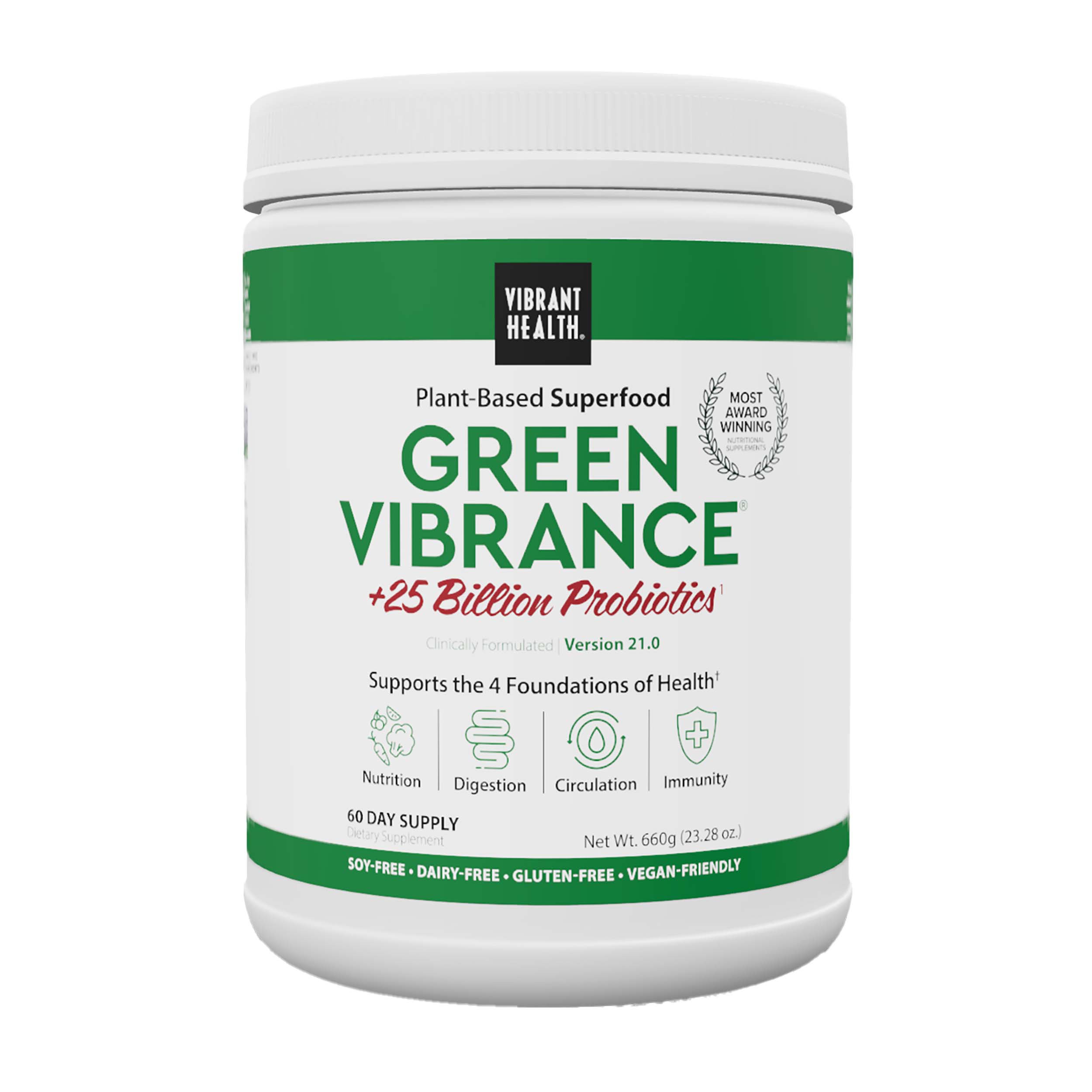 Vibrant Health Green Vibrance Superfood Powder - Shop Diet & fitness at ...