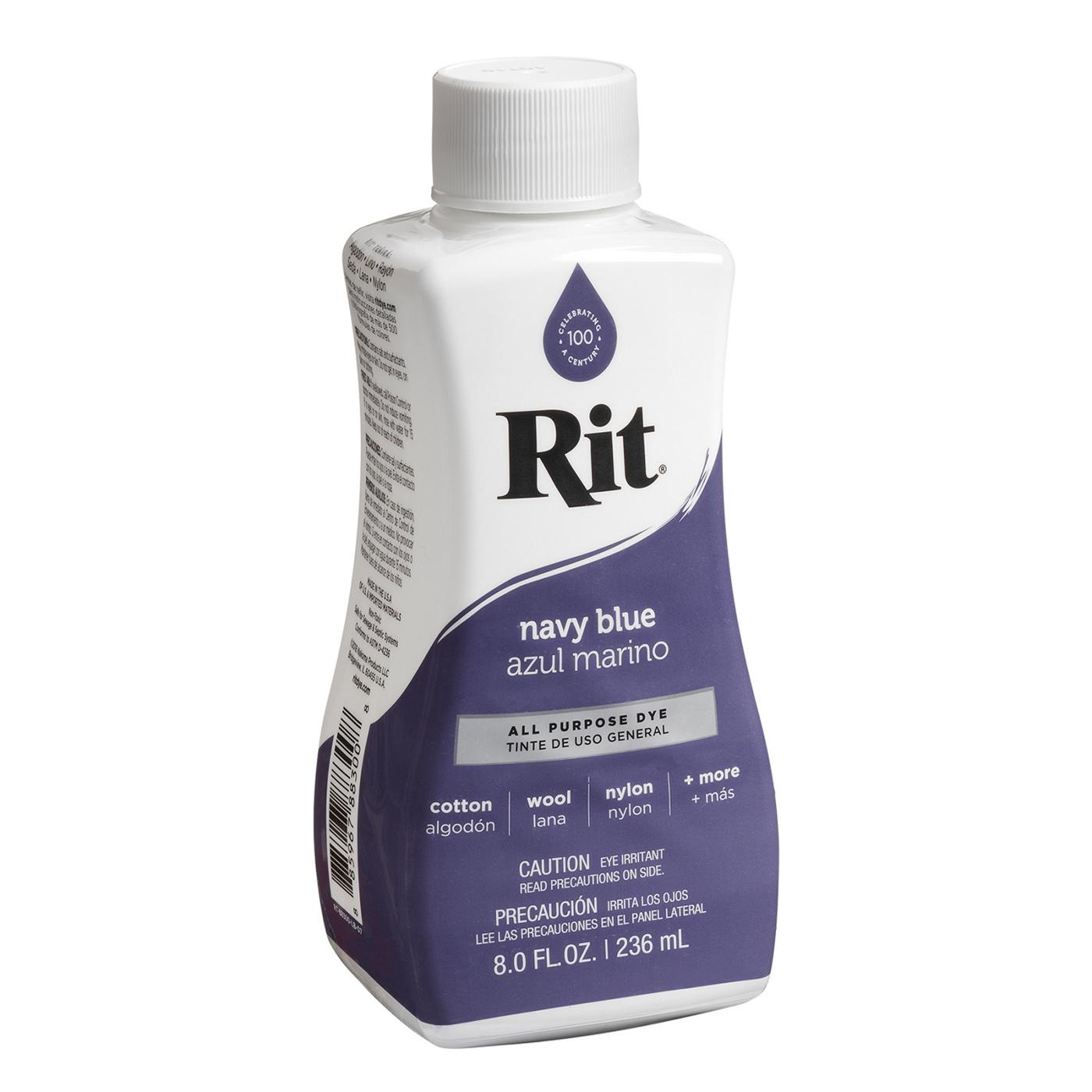 Rit Navy Blue 30 Liquid Dye - Shop Fabric dye at H-E-B