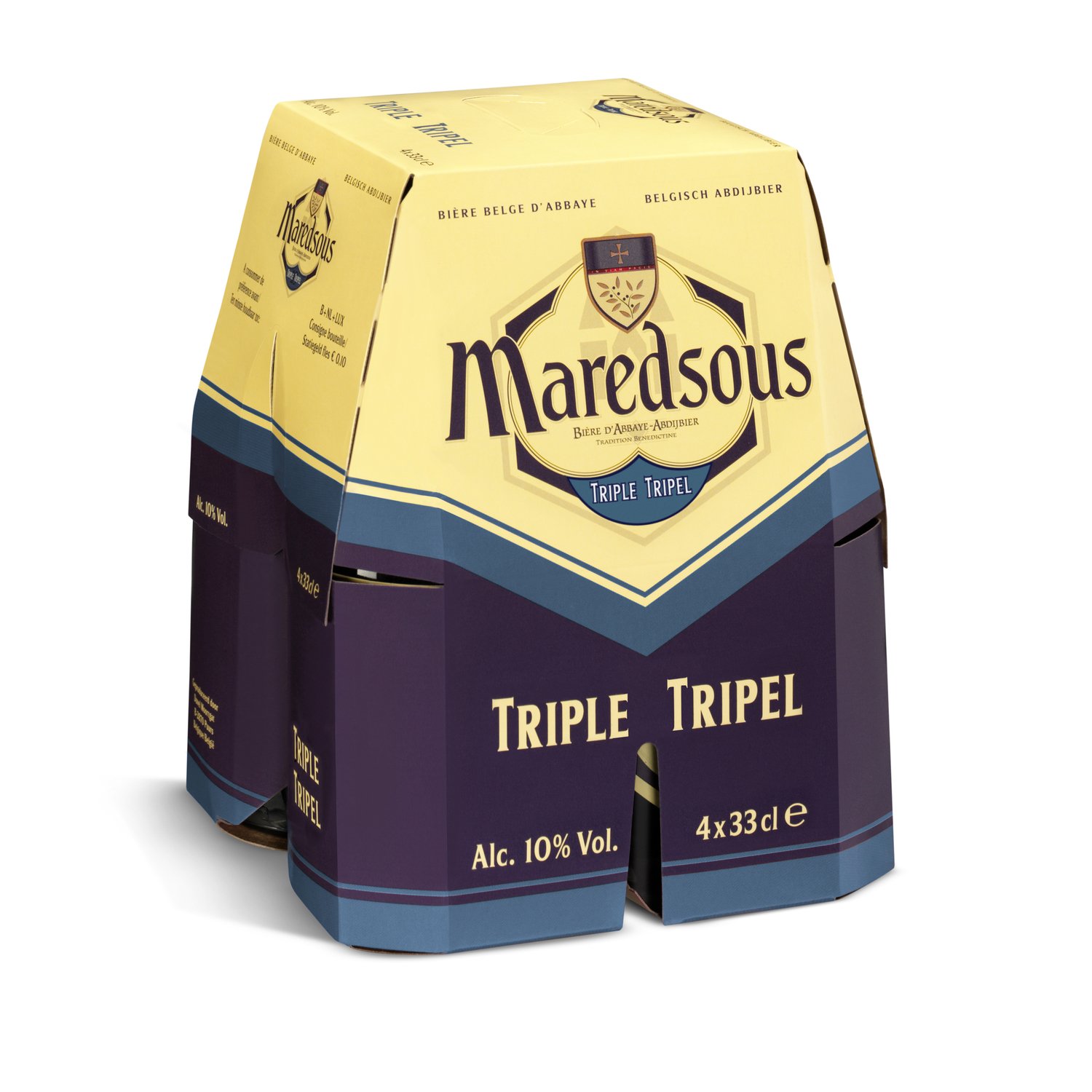 Maredsous Tripel Beer 4 pk Bottles - Shop Beer at H-E-B