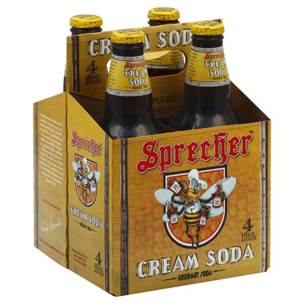 Sprecher Cream Soda 16 oz Bottles - Shop Soda at H-E-B