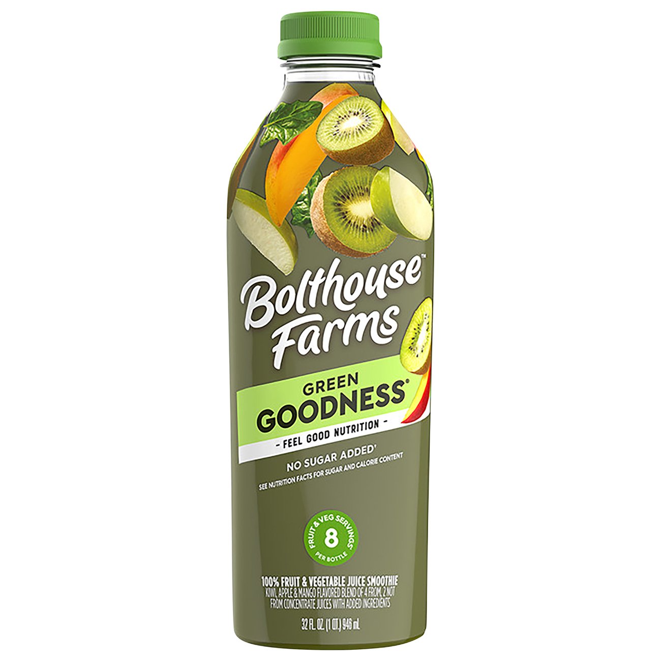 Bolthouse Farms Green Goodness Fruit Smoothie - Shop Juice at H-E-B