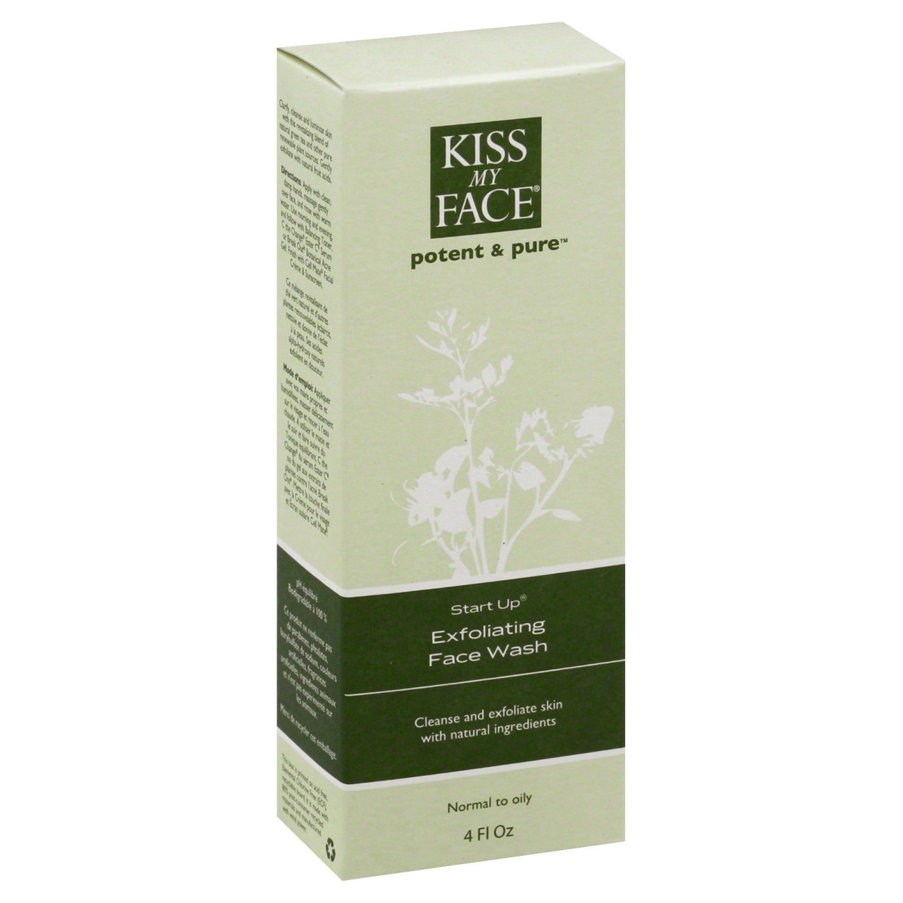 Kiss My Face Obsessively Organic Startup Exfoliating Face Wash - Shop ...