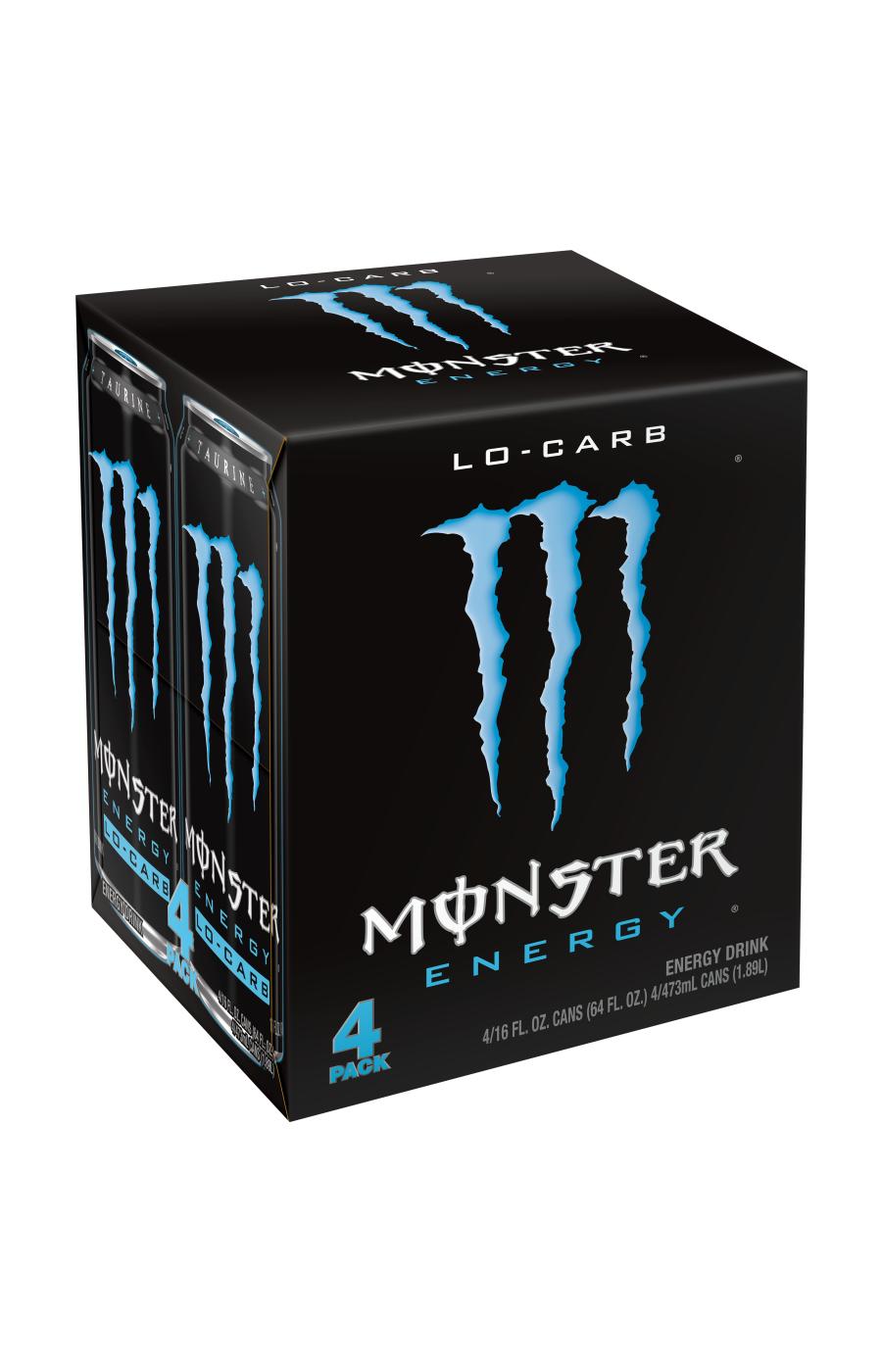 Monster Energy Lo-Carb, 16 oz. Cans - Shop Sports & energy drinks at H-E-B