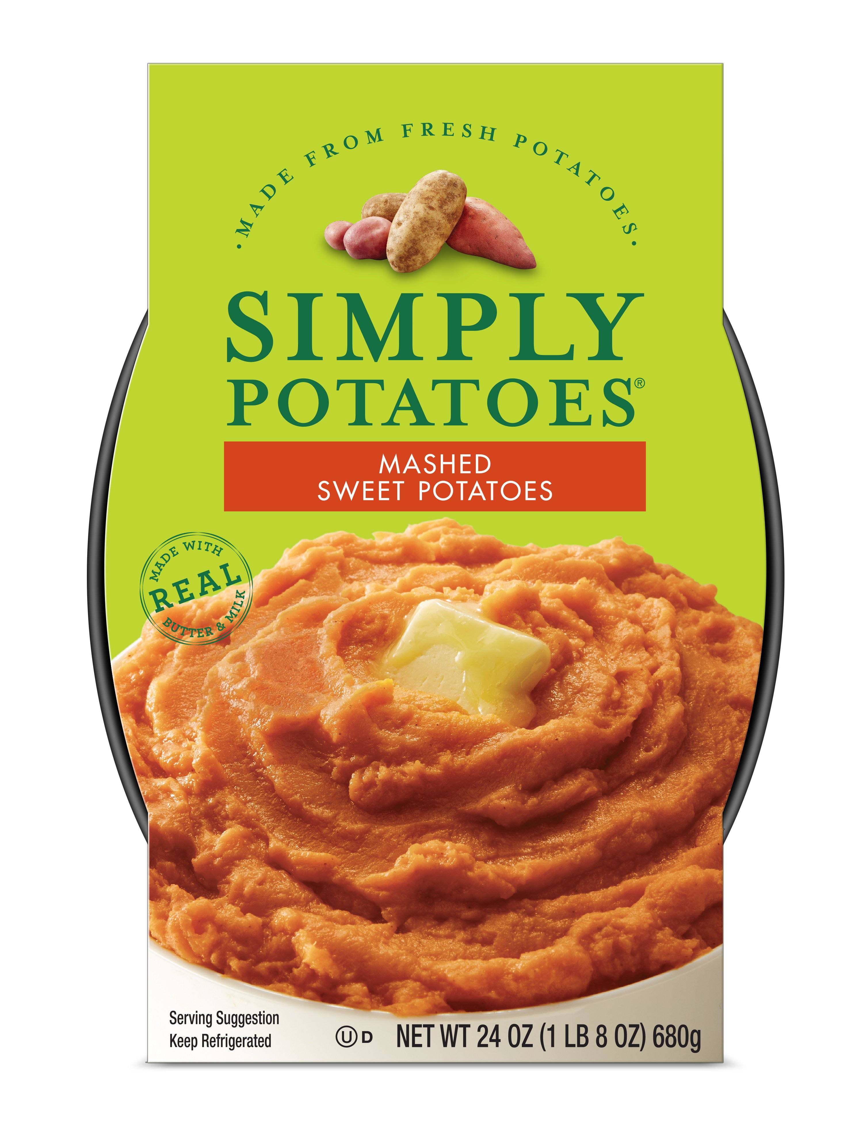 Simply Potatoes Mashed Sweet Potatoes With Brown Sugar and Cinnamon ...
