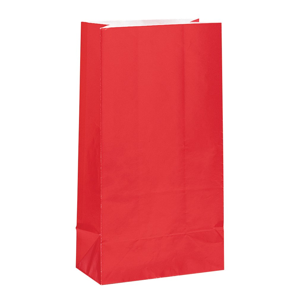 Unique Red Paper Party Bags - Shop Favors at H-E-B