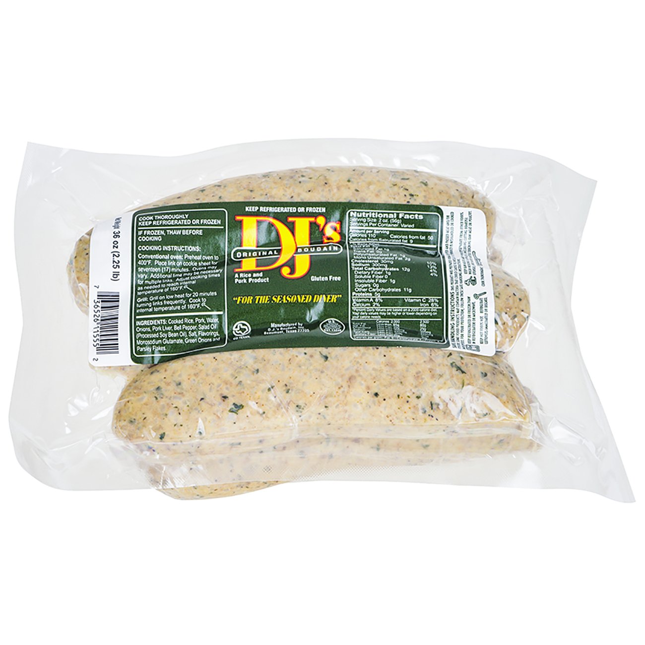 DJ's Original Boudain, 36 oz | Joe V's Smart Shop | Low Prices ...