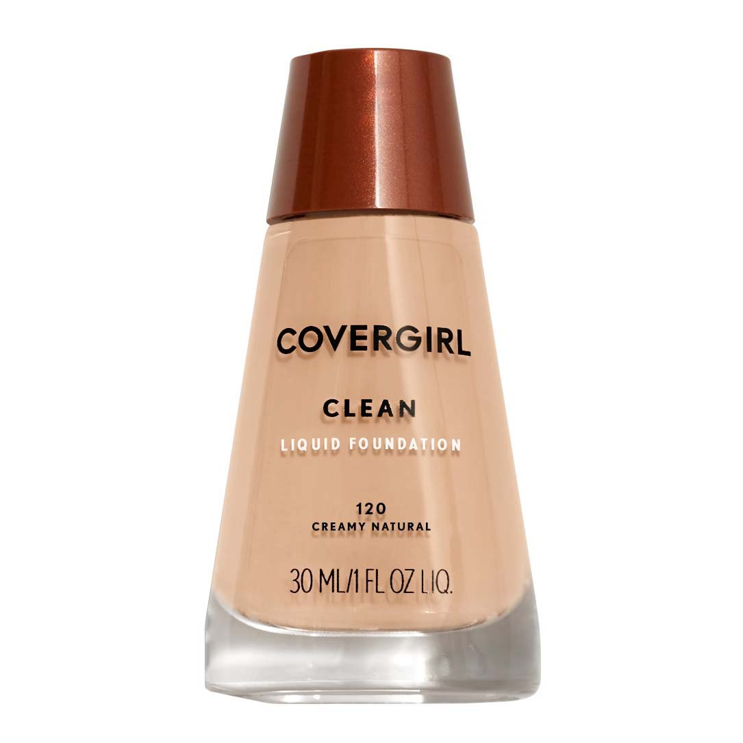 Covergirl Clean Liquid Foundation 120 Creamy Natural - Shop Foundation ...