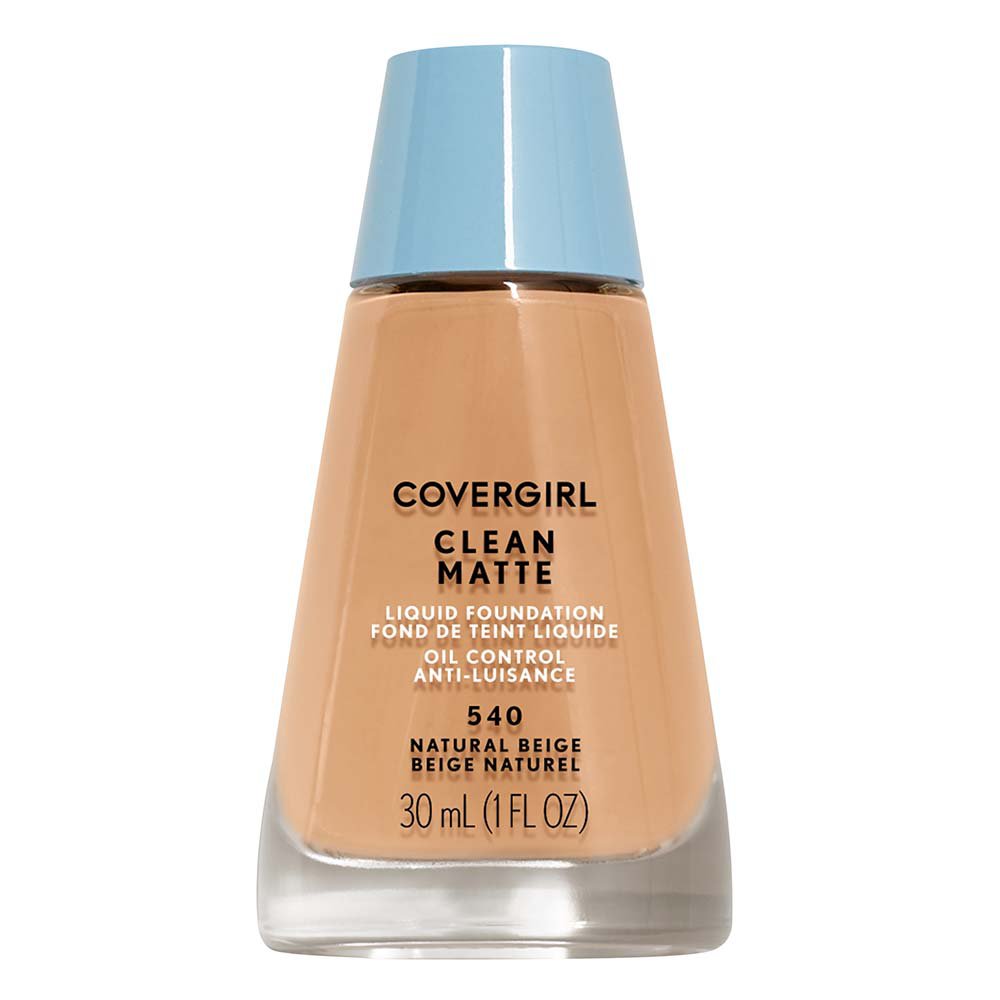 Covergirl Clean Matte Liquid Foundation 540 Natural Beige - Shop ...