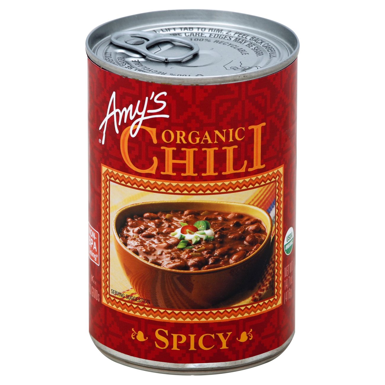 Amy's Organic Spicy Chili - Shop Soups & chili at H-E-B