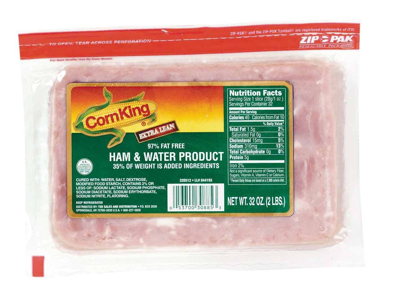 Corn King Extra Lean Sliced Ham - Shop Meat at H-E-B