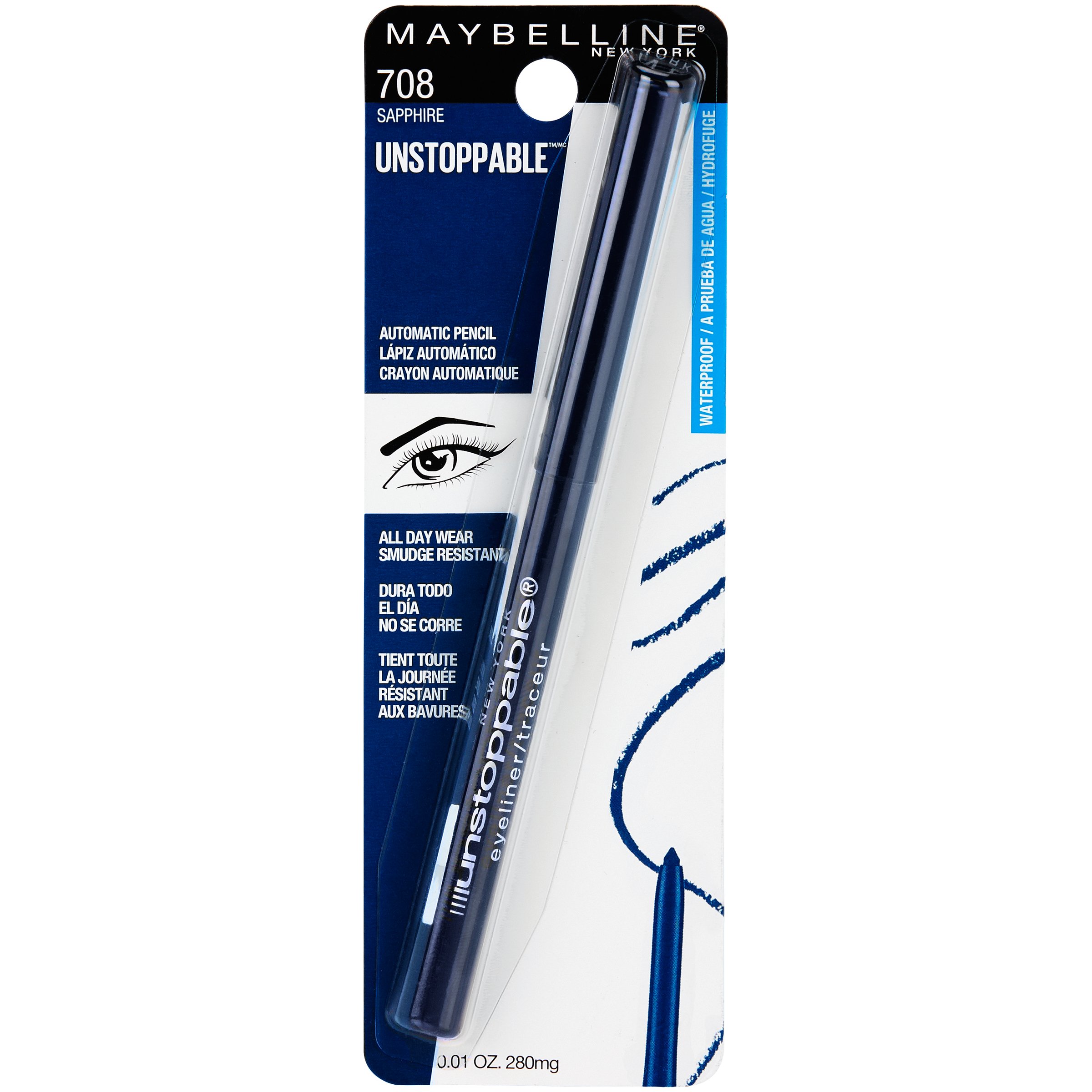 Maybelline Unstoppable Eyeliner - Sapphire - Shop Eyeliner at H-E-B