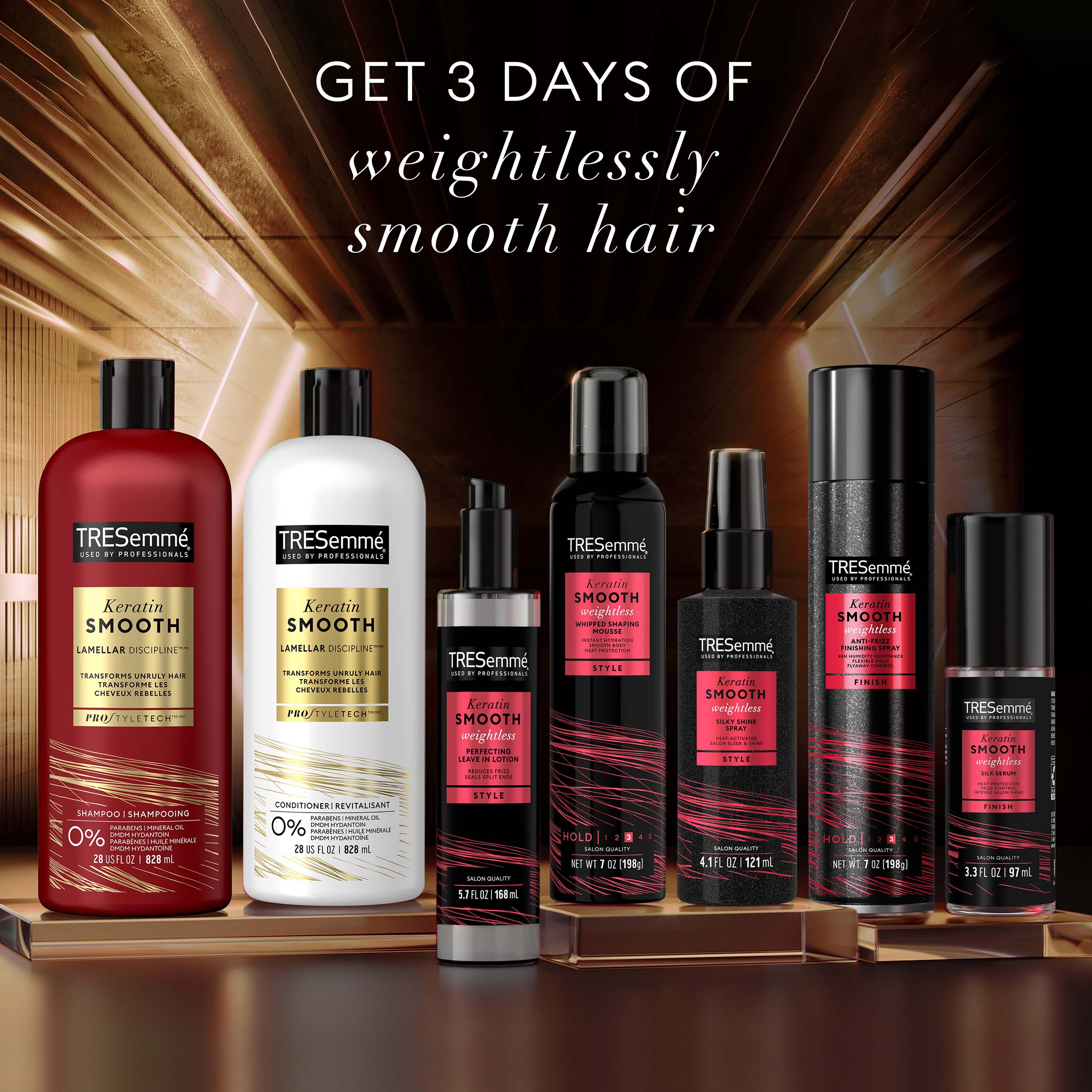 TRESemme Thermal Creations Leave In Heat Tamer for Hair Heat Protection Shop Styling products treatments at H E B