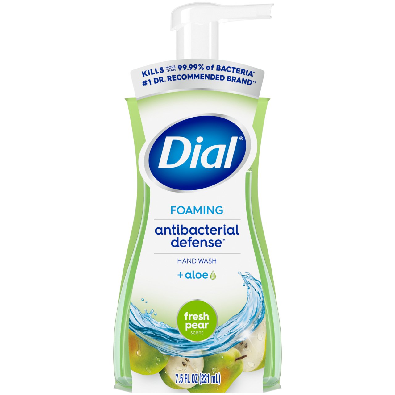 Dial Antibacterial Foaming Hand Wash - Fresh Pear - Shop Hand & bar ...