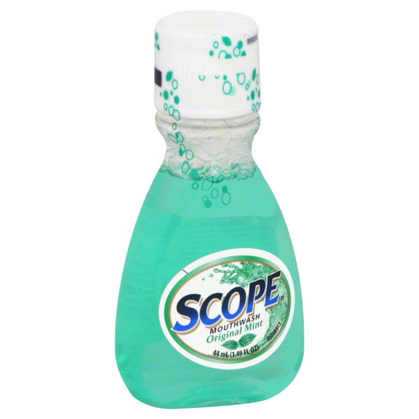 Scope Mouthwash, Original Mint Trial Size - Shop Travel Accessories at ...
