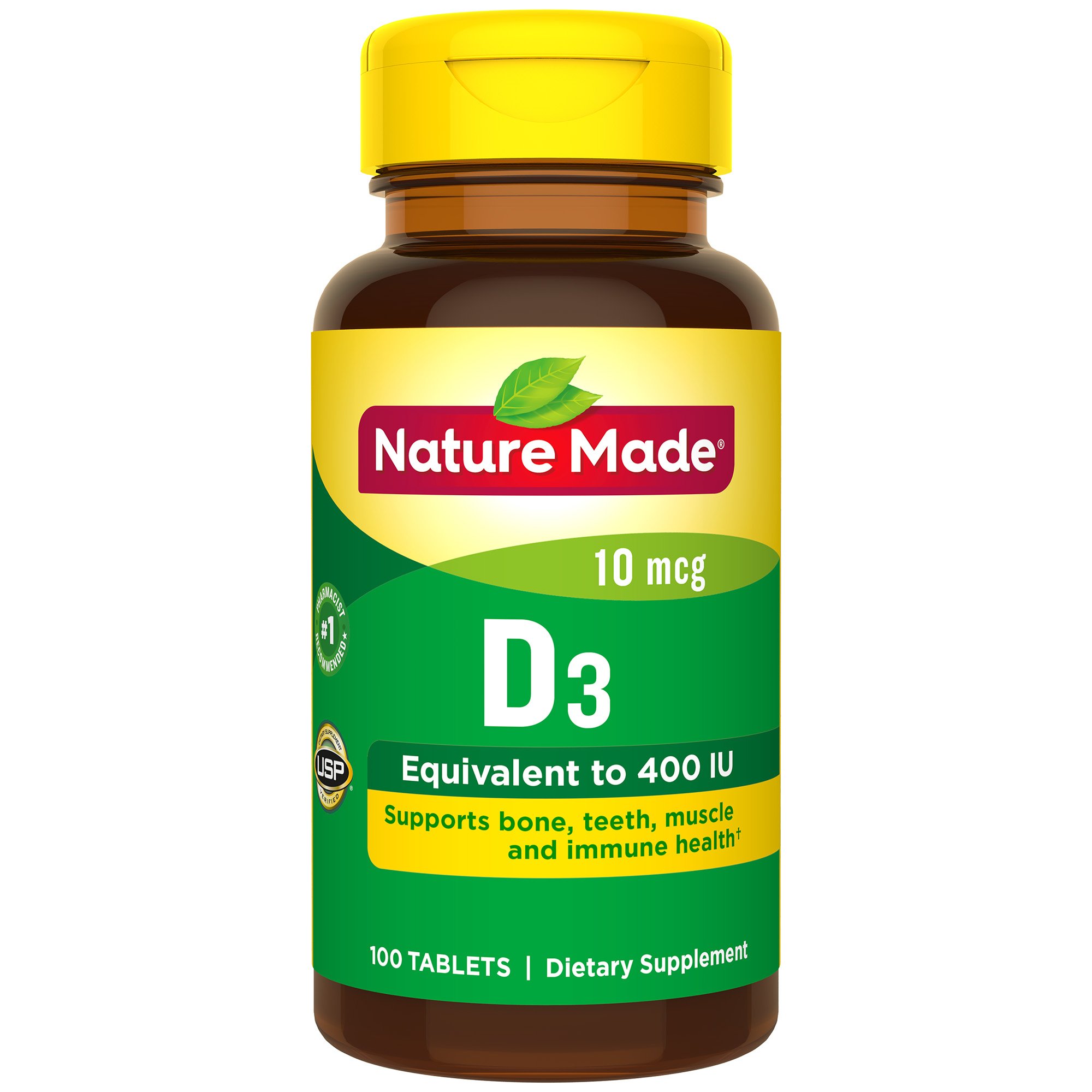 Nature Made D3 400 IU Tablets - Shop Vitamins A-Z at H-E-B