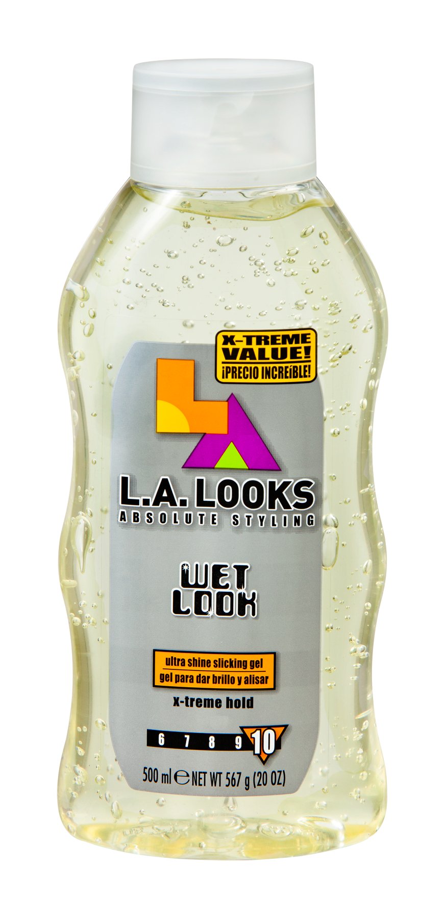 L.A. Looks Absolute Styling Wet Look Ultra Shine X-Treme Hold 10 ...