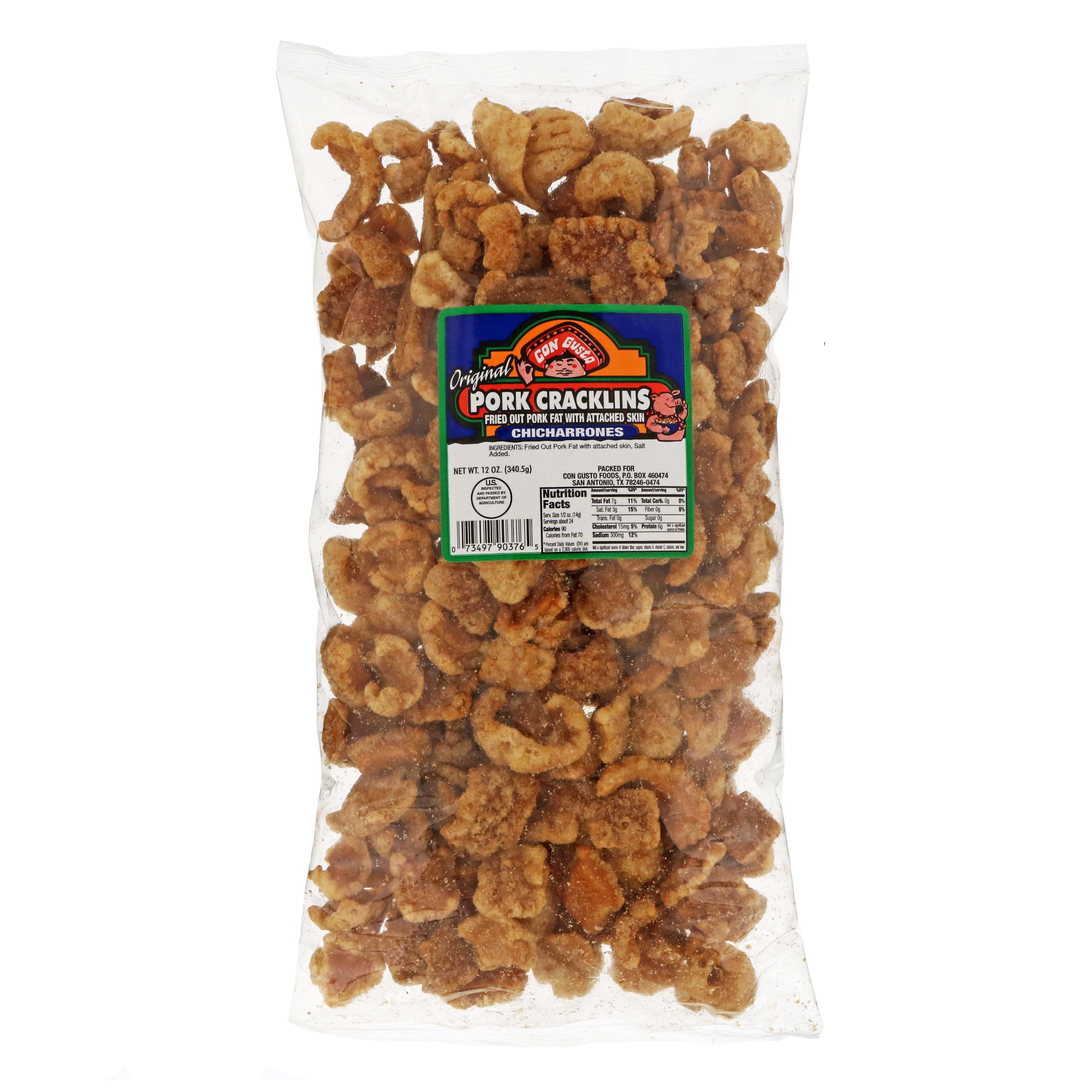 Con Gusto Original Pork Cracklins, 12 oz | Joe V's Smart Shop | Low ...