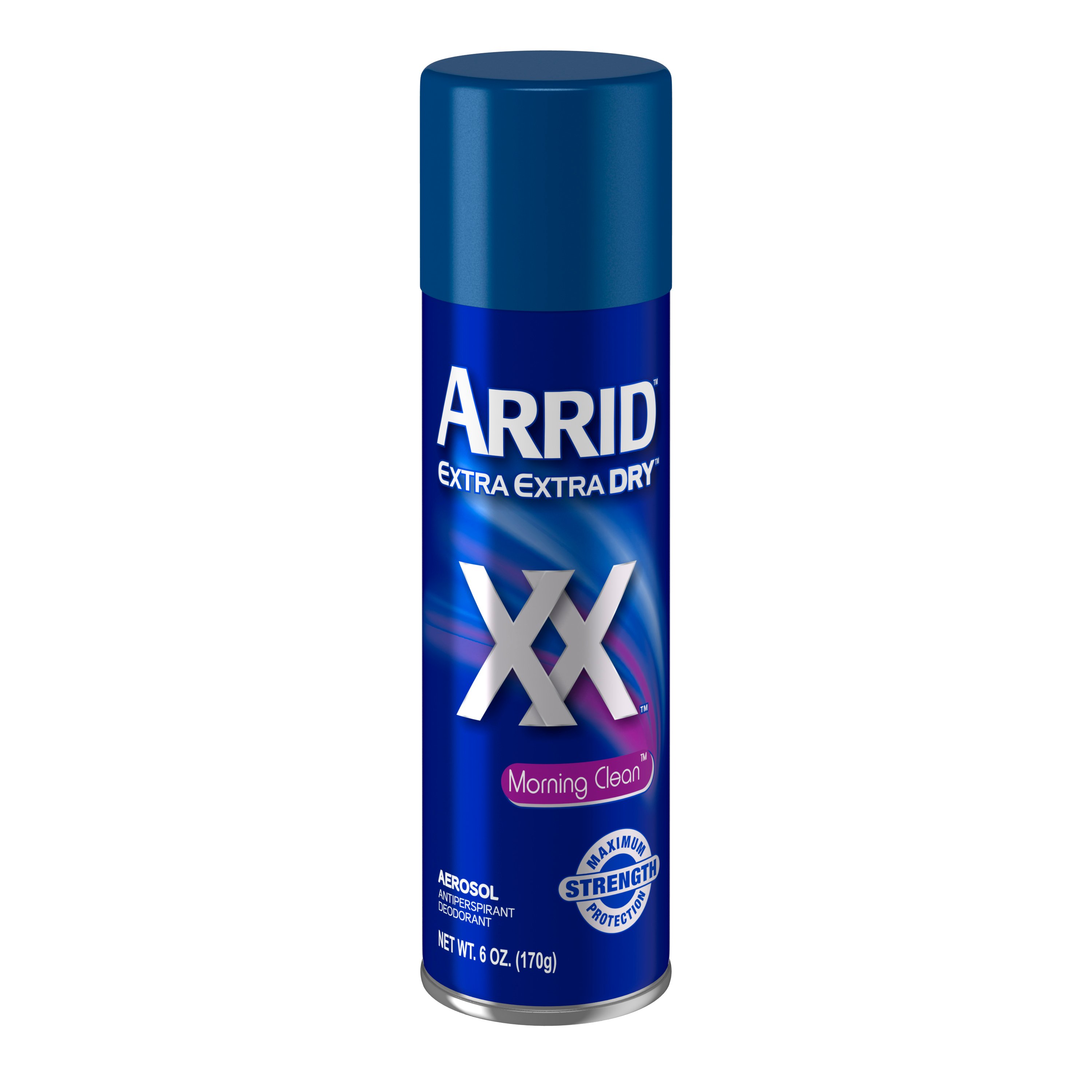 Arrid XX Extra Extra Dry Aerosol Antiperspirant Deodorant, Morning ...