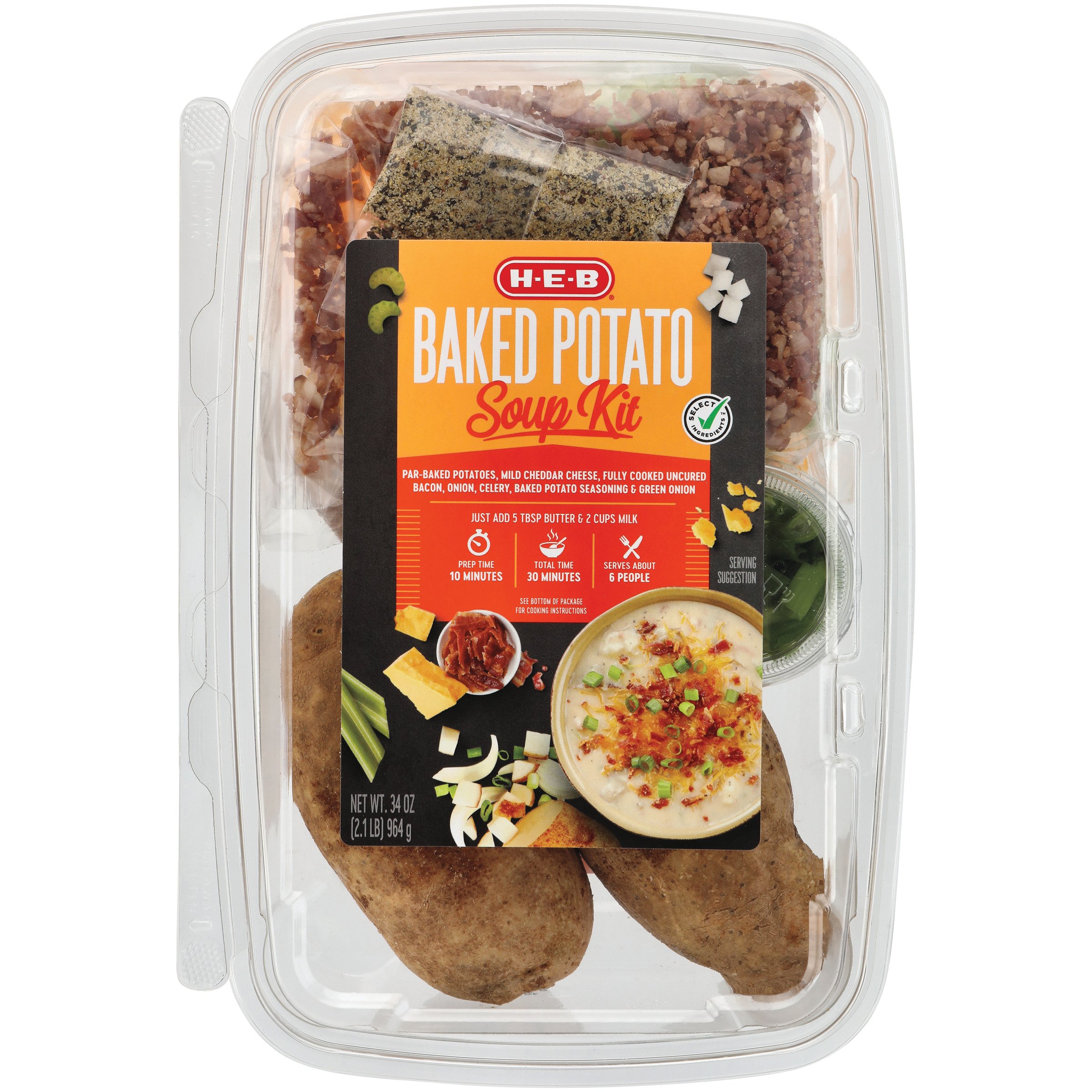 H-E-B Baked Potato Soup Kit - Shop Ready Meals & Snacks at H-E-B