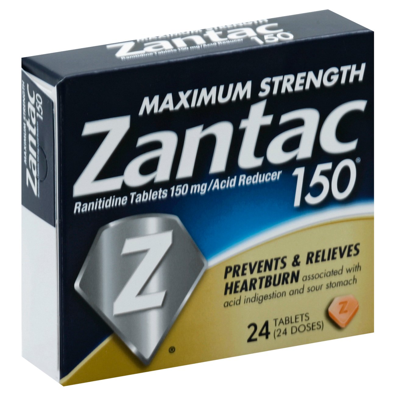Zantac Maximum Strength Zantac 150, 24 ct | Central Market - Really ...