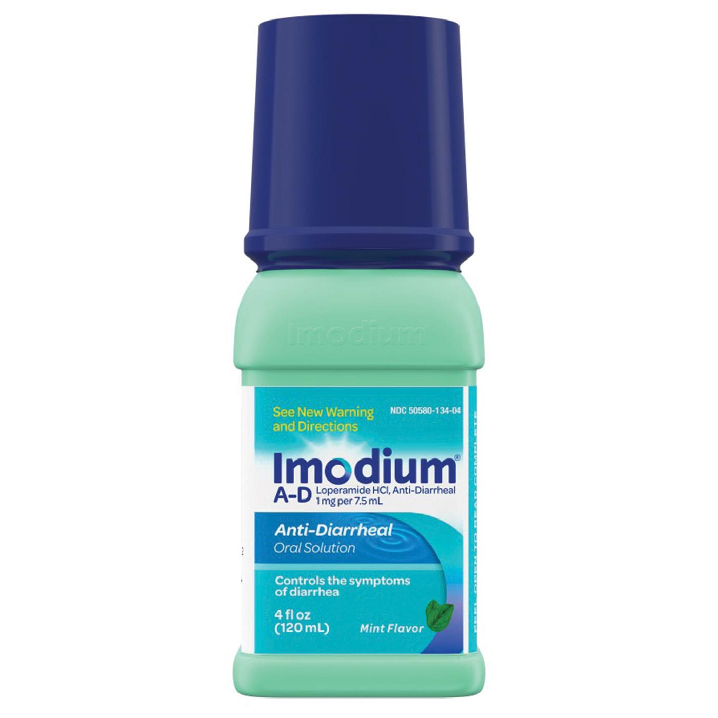 Imodium A-D Liquid Anti-Diarrheal Medicine - Mint Flavor - Shop ...