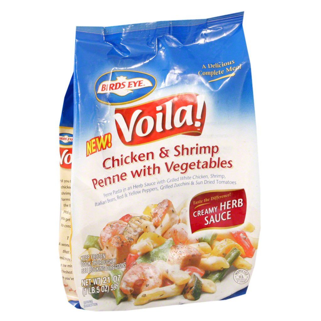 Birds Eye Voila! Chicken & Shrimp Penne with Vegetables - Shop Meals ...