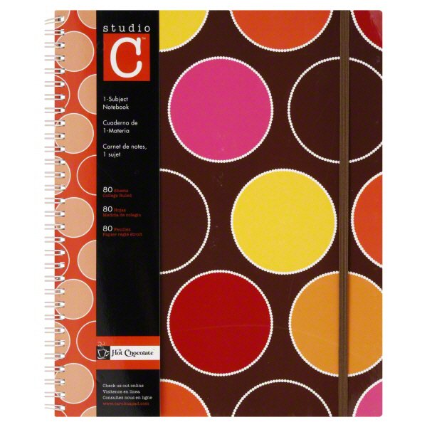 Studio C Hot Chocolate 1 Subject College Ruled Notebook - Shop ...