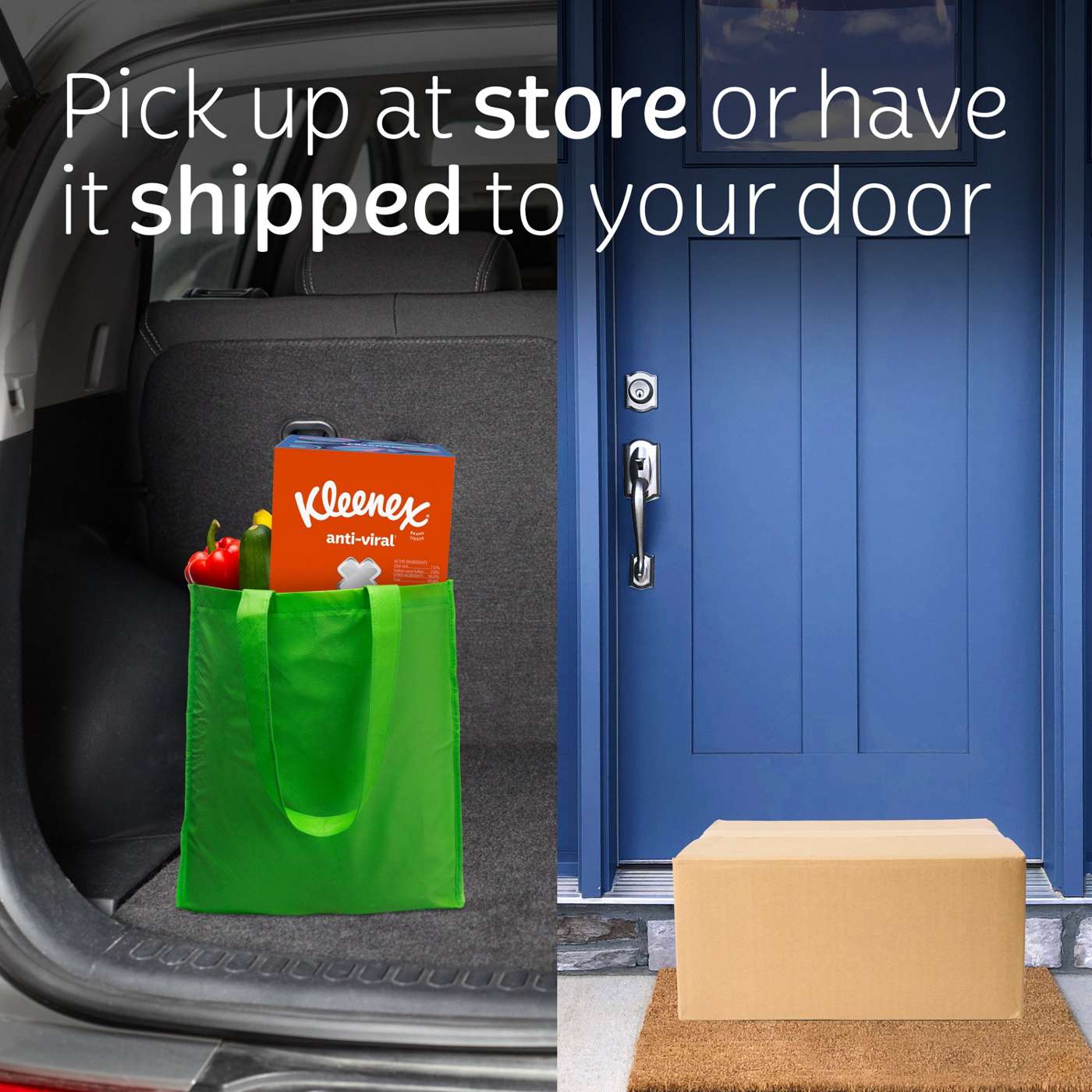 Kleenex Anti-Viral Facial Tissues Cube Box 3 Ply - Shop Facial tissue ...