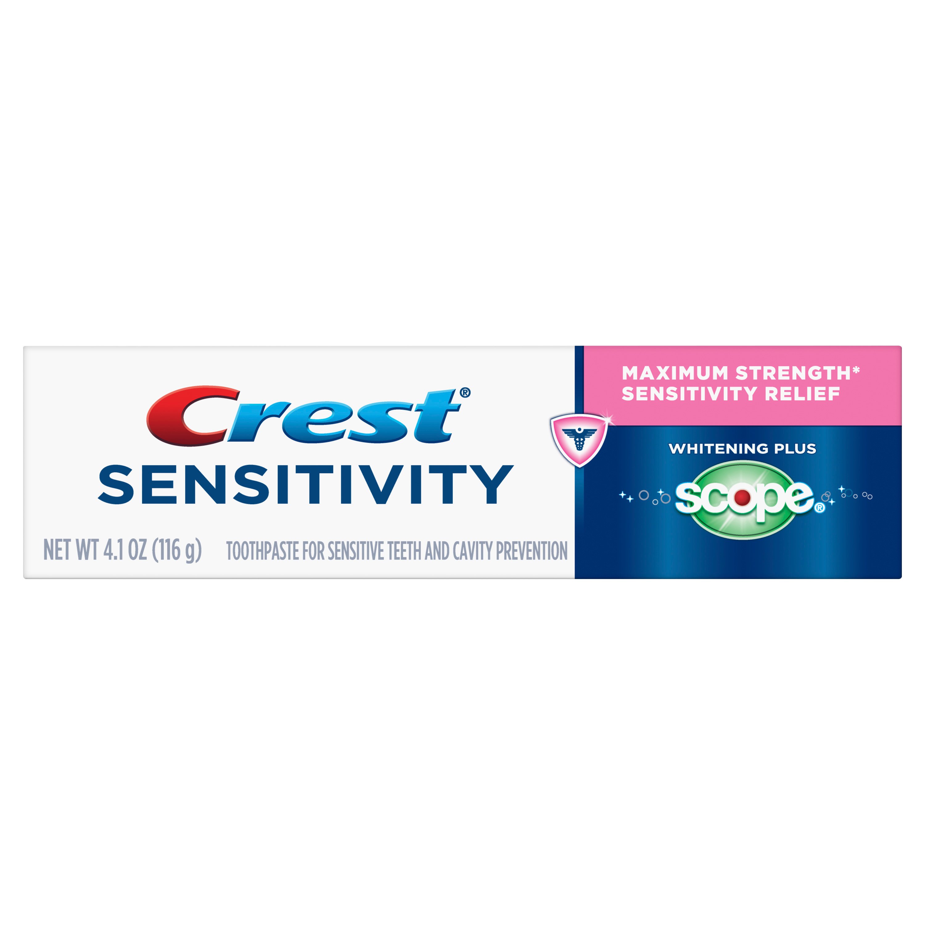 Crest Sensitivity Maximum Strength Sensitivity Relief Whitening Plus ...