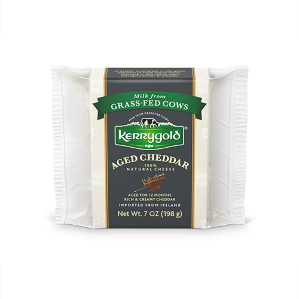 Kerrygold Grass-Fed Aged Irish Cheddar Cheese - Shop Cheese at H-E-B