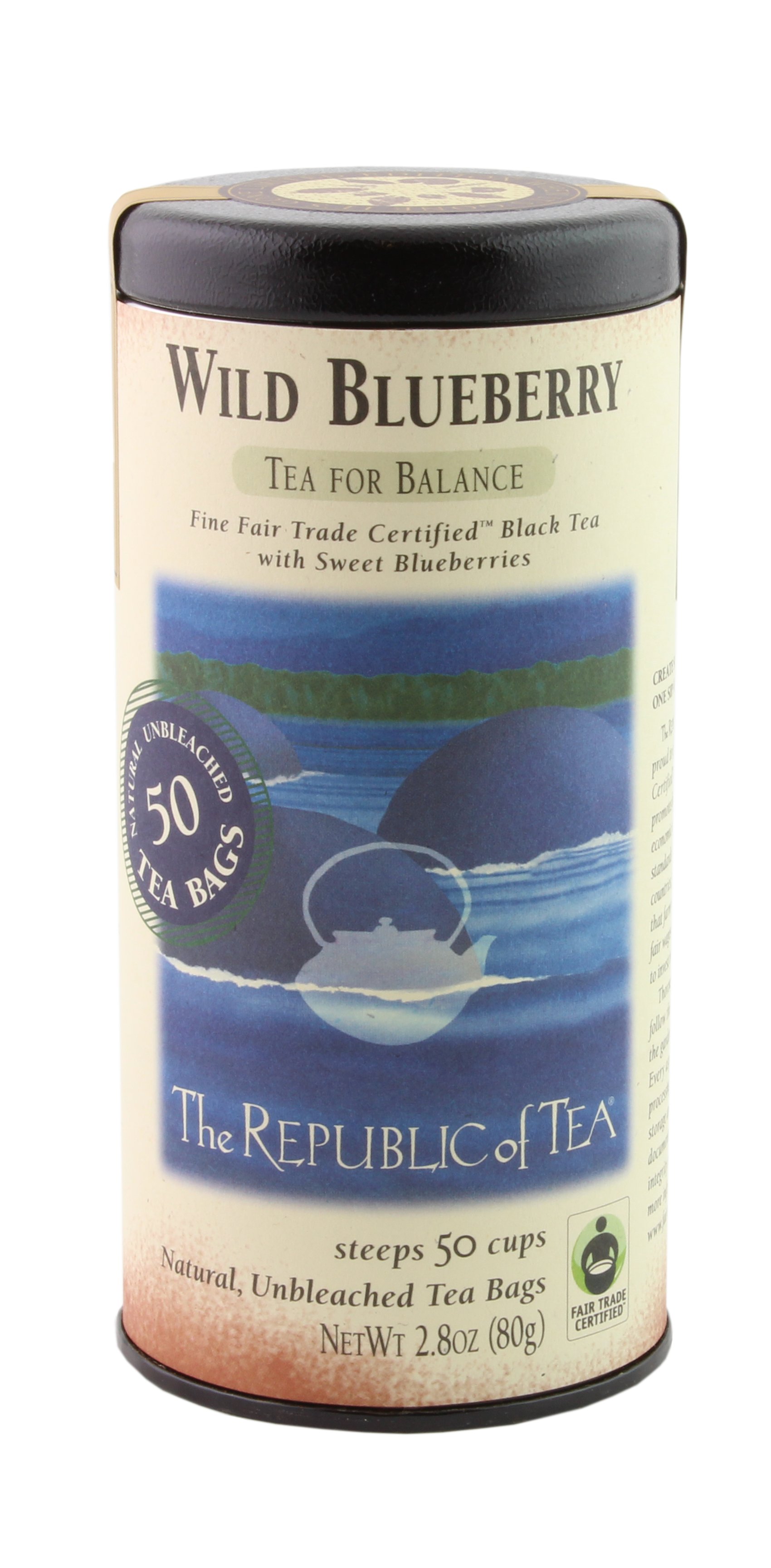 The Republic of Tea Wild Blueberry Black Tea Bags - Shop Tea at H-E-B