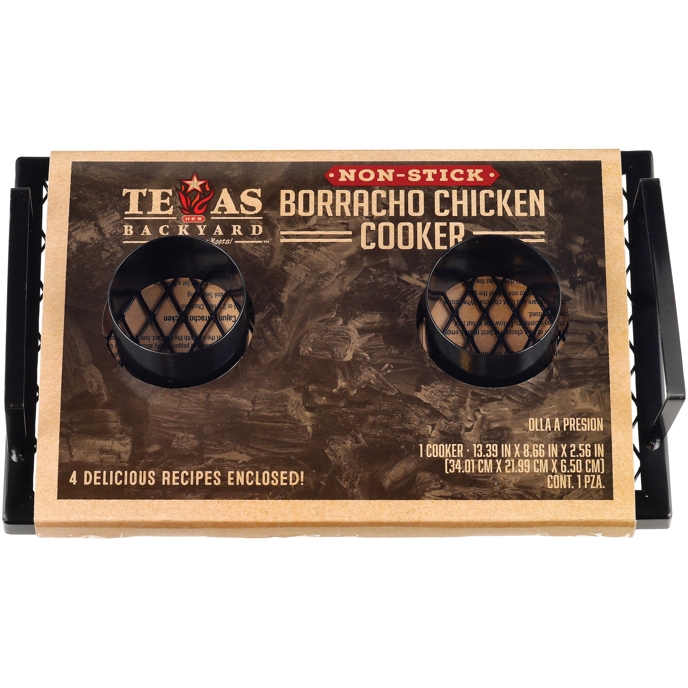 H-E-B Texas Backyard Non-Stick Borracho Chicken Cooker - Shop Cookware ...