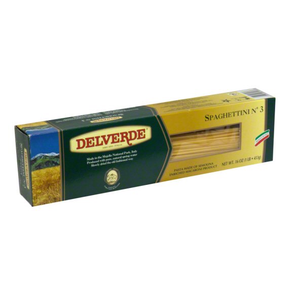 Delverde Spaghettini No. 3 - Shop Pasta at H-E-B