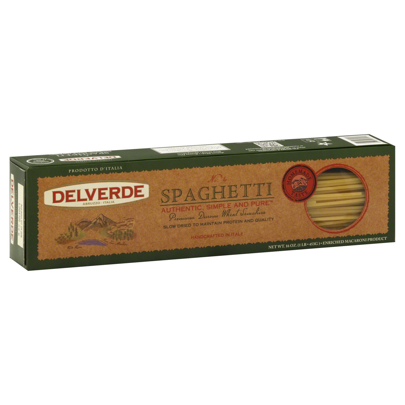 Delverde Spaghetti No. 4 - Shop Pasta at H-E-B