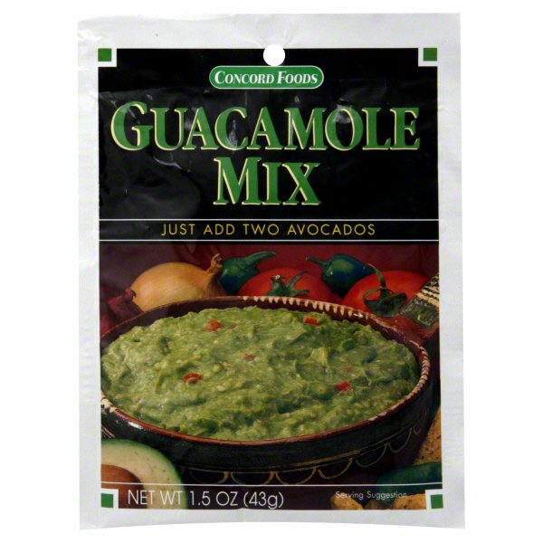 Concord Foods Guacamole Mix - Shop Spices & Seasonings at H-E-B
