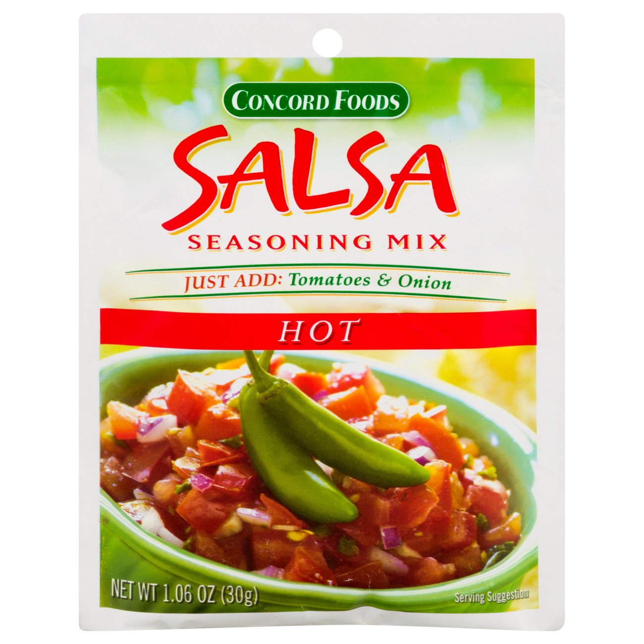 Concord Hot Salsa Seasoning Mix - Shop Spice mixes at H-E-B