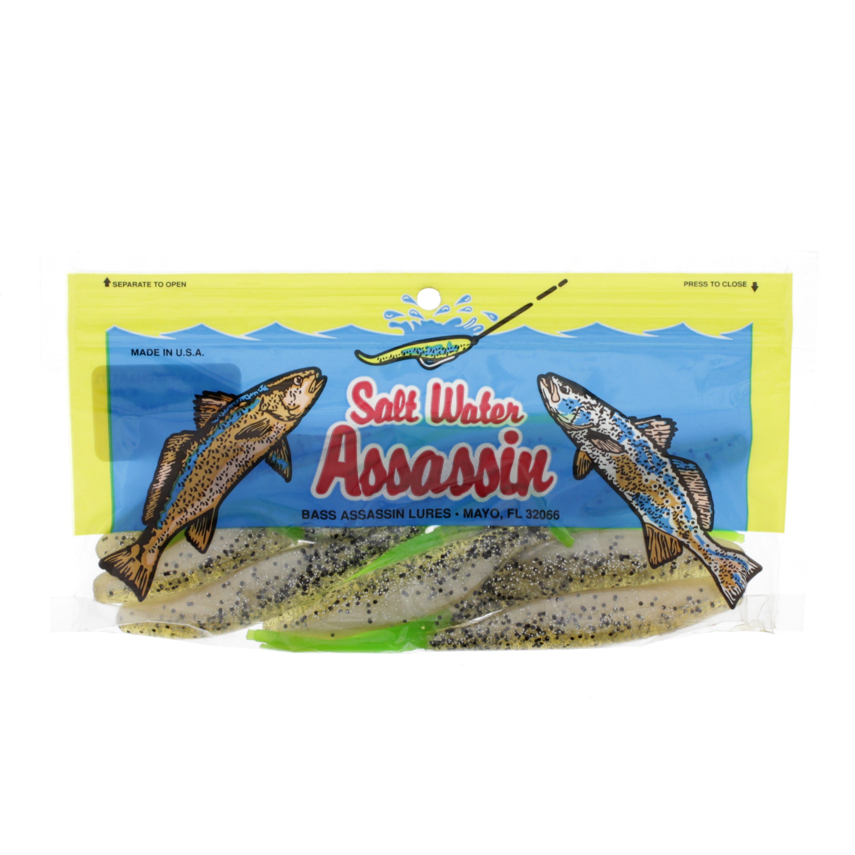 Bass Assassin Saltwater Shad, 5 Inch - Shop Fishing at H-E-B