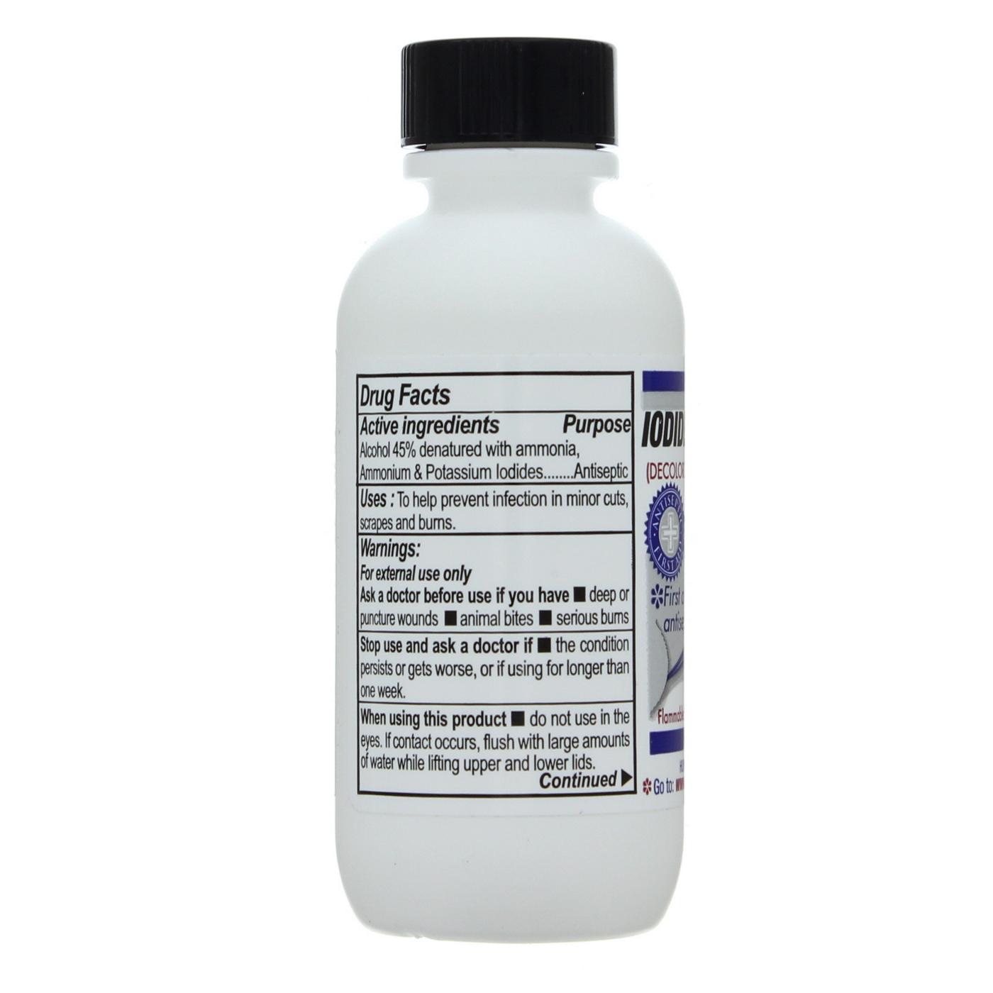 Humco Iodides Tincture Decolorized Antiseptic - Shop Antiseptics ...