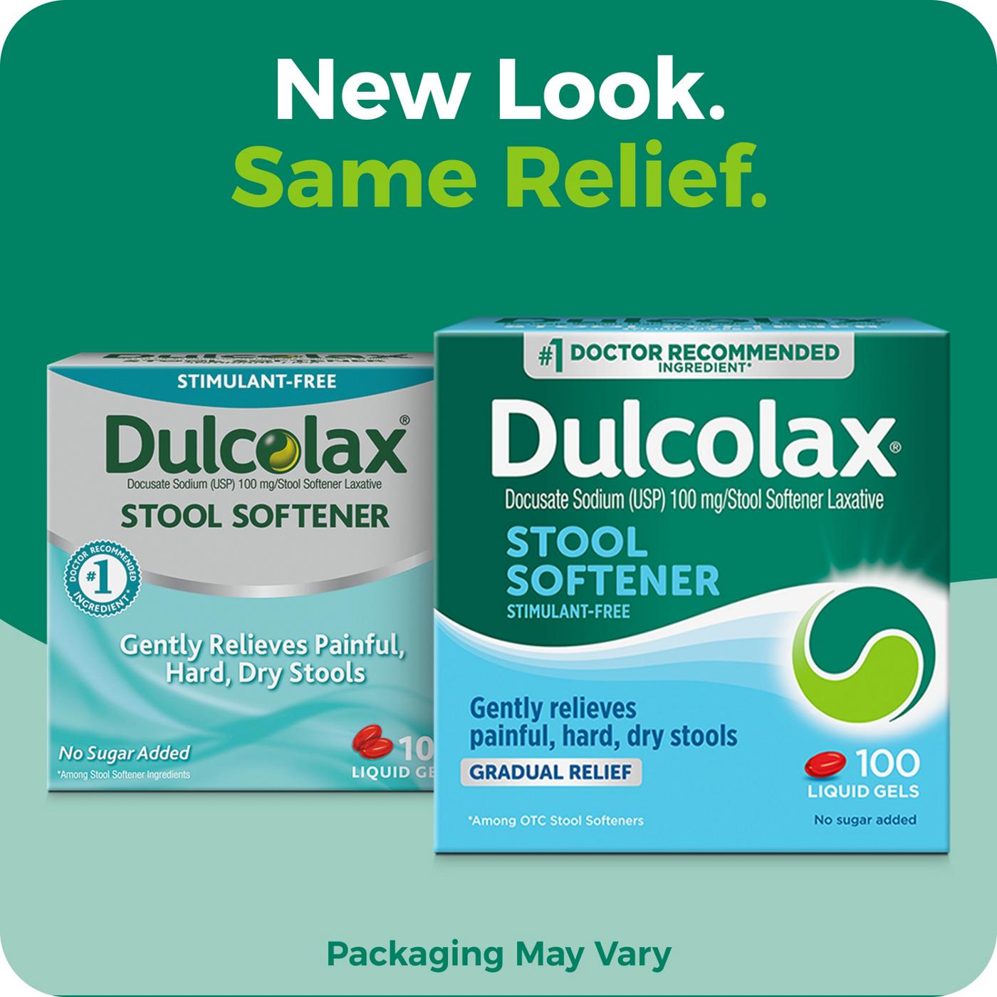 Dulcolax Stool Softener Liquid Gels - Shop Digestion & nausea at H-E-B