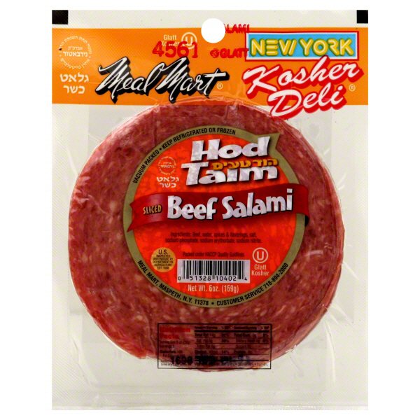 Meal Mart Kosher Sliced Beef Salami - Shop Meat at H-E-B