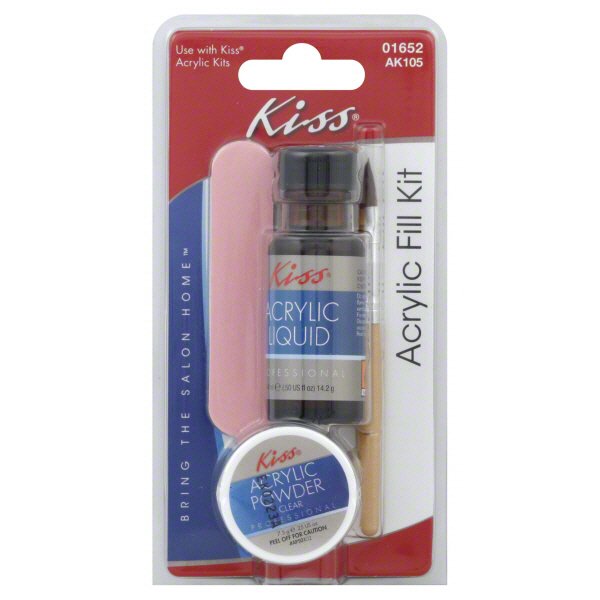 KISS Acrylic Fill Kit - Shop Nail sets at H-E-B